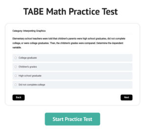 TABE Math Practice Test - Smart Edition Nursing