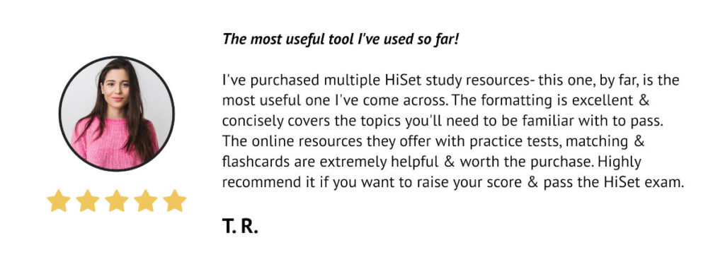 HiSET Reading Practice Test