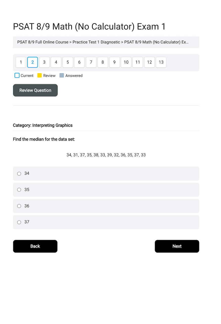 PSAT Practice Tests Online - Prepare For PSAT 8/9 and NMSQT