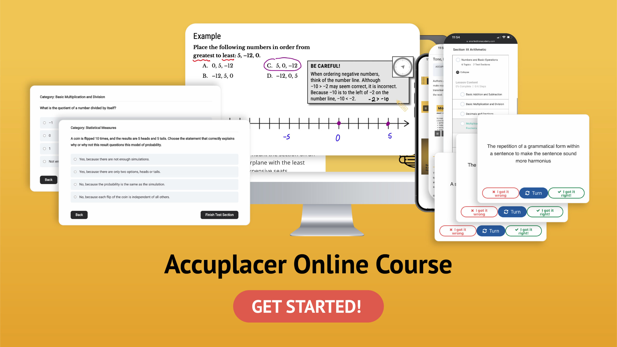 Free ACCUPLACER Practice Test